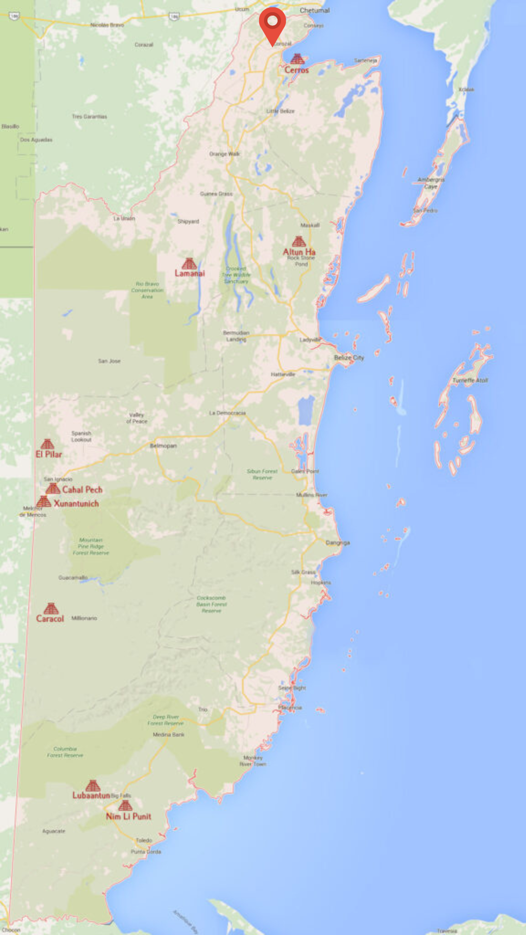 Santa Rita Temple Tour in Belize - Nelson Maya Adventures